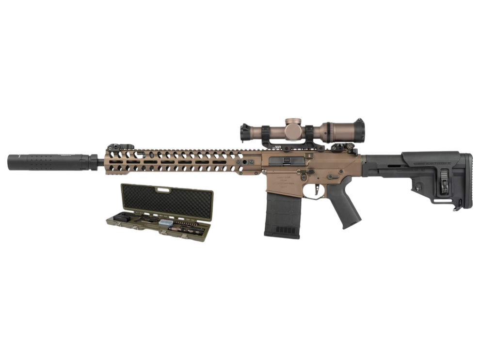 Ares AR308L AEG (Bronze) - Deluxe Version – Titan Forge Airsoft