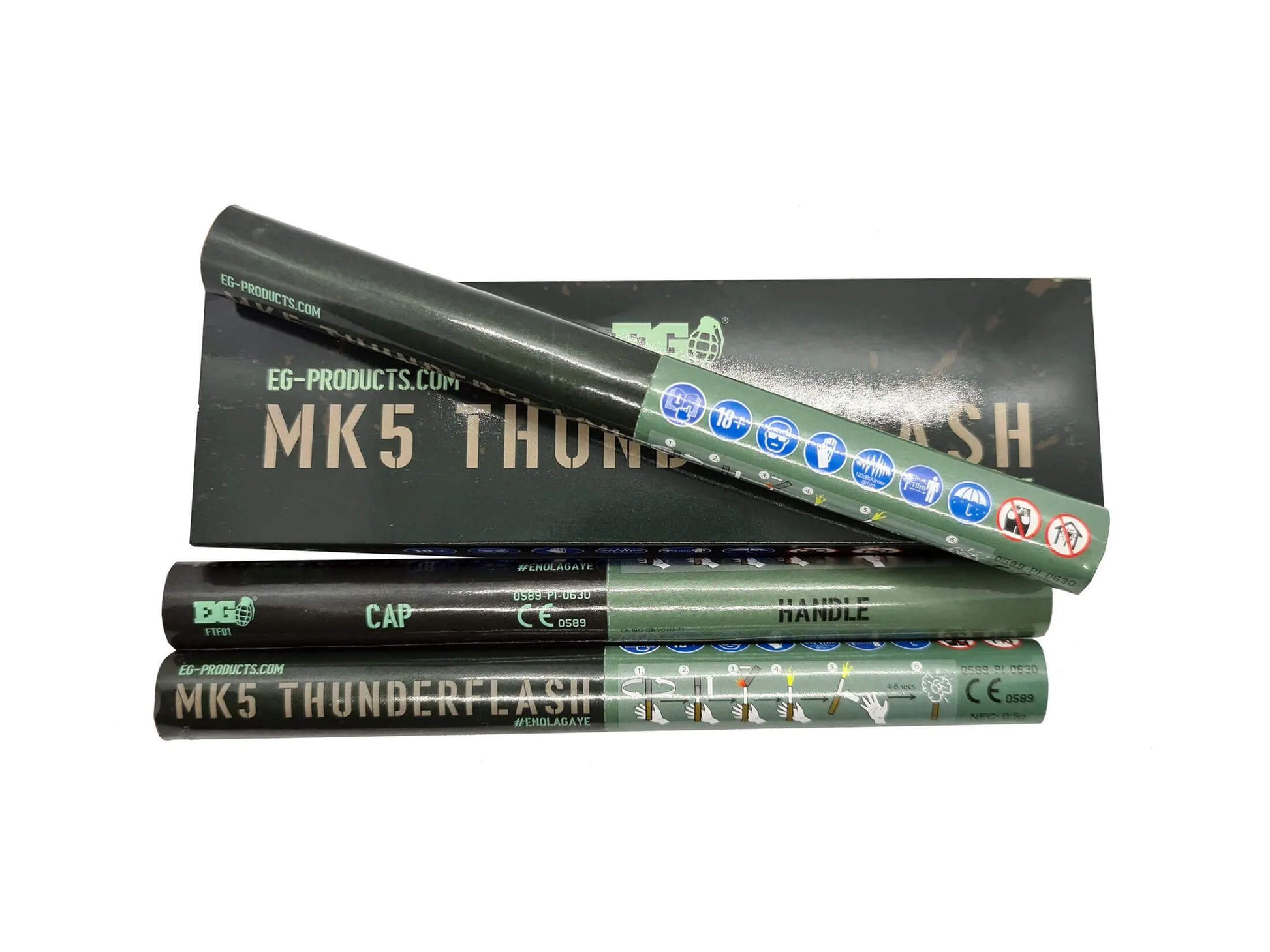 Enola Gaye - MK5 Thunderflash (3 Pack) – Titan Forge Airsoft