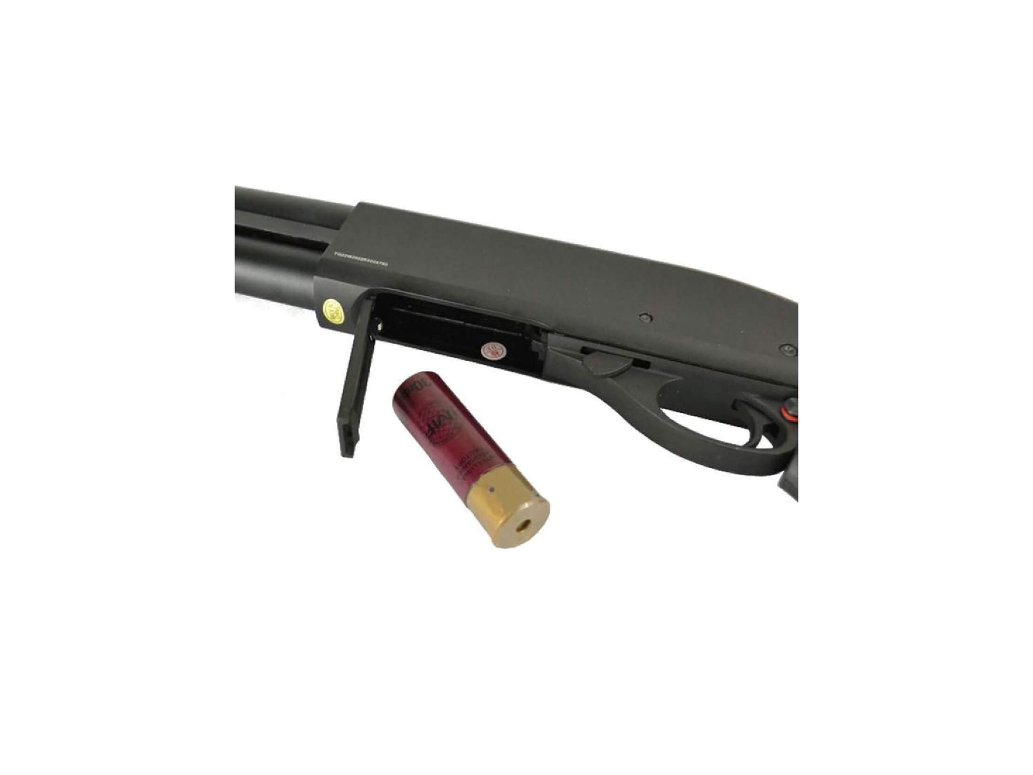Golden Eagle M870 Breacher Tri-Shot Gas Pump Action Shotgun (Black - M ...