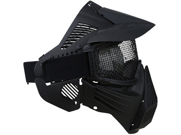 Full Face Mesh Mask - Black – Titan Forge Airsoft