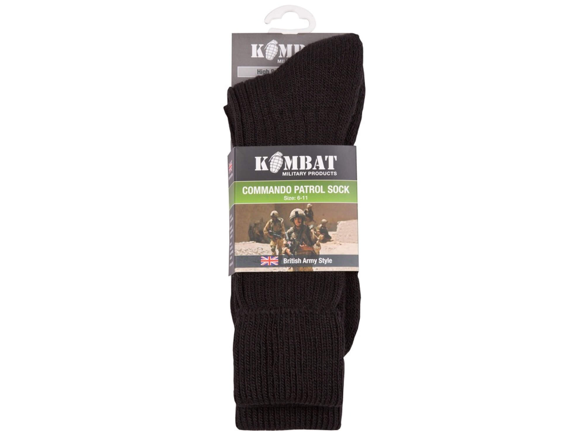 Patrol Socks (Size 6-11) - Black – Titan Forge Airsoft