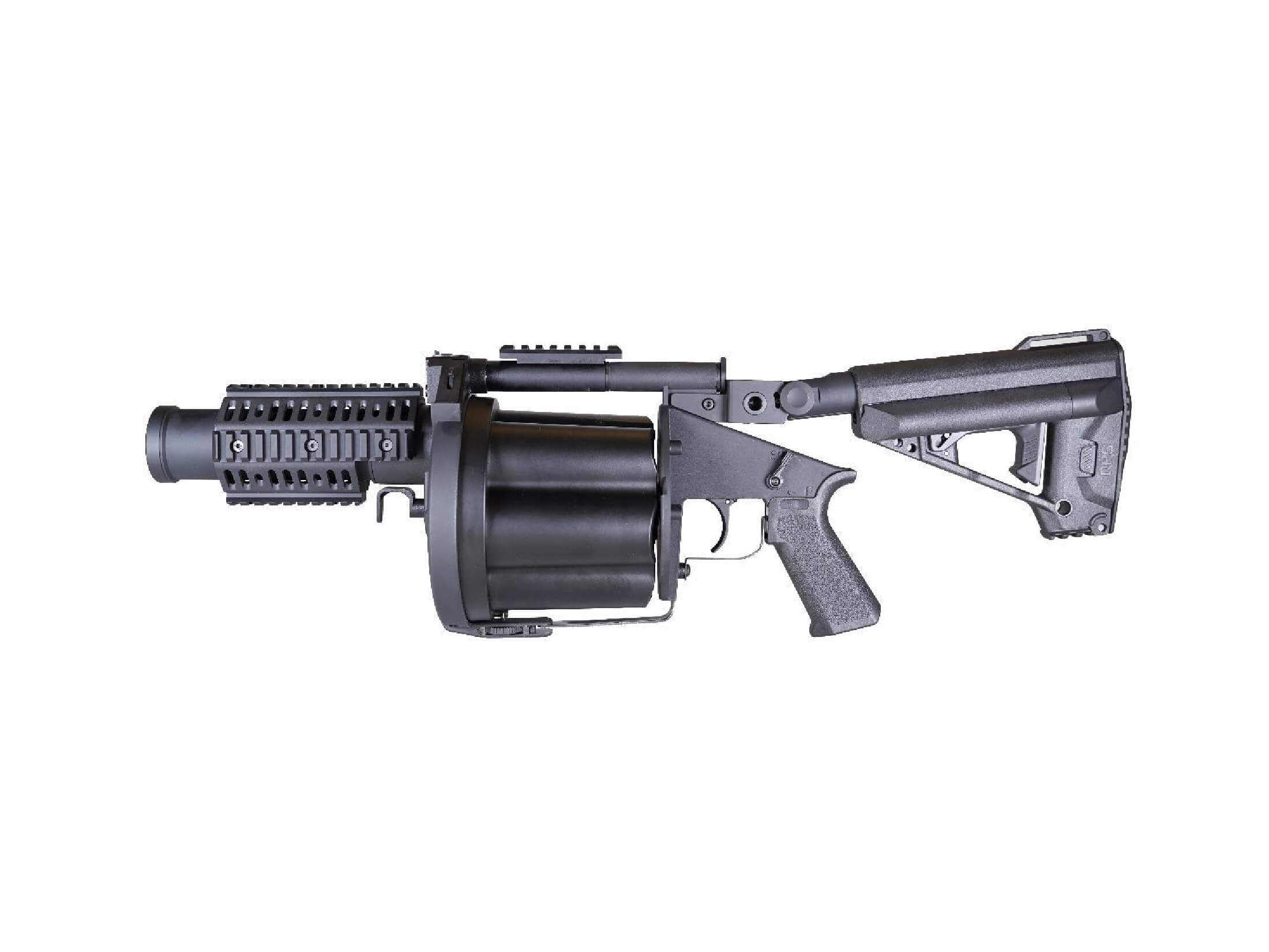 Nuprol Matrix MGL (Multiple Grenade Launcher) - Black – Titan Forge Airsoft